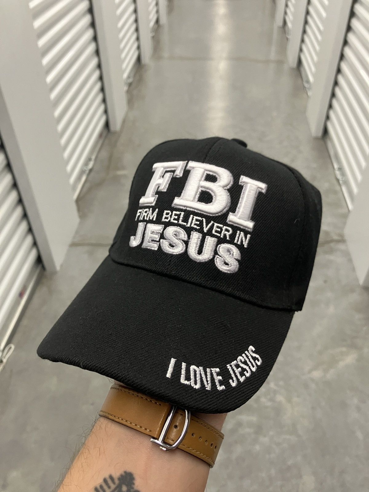 Vintage Vintage Y2K FBI Firm Believer In Jesus Hat | Grailed