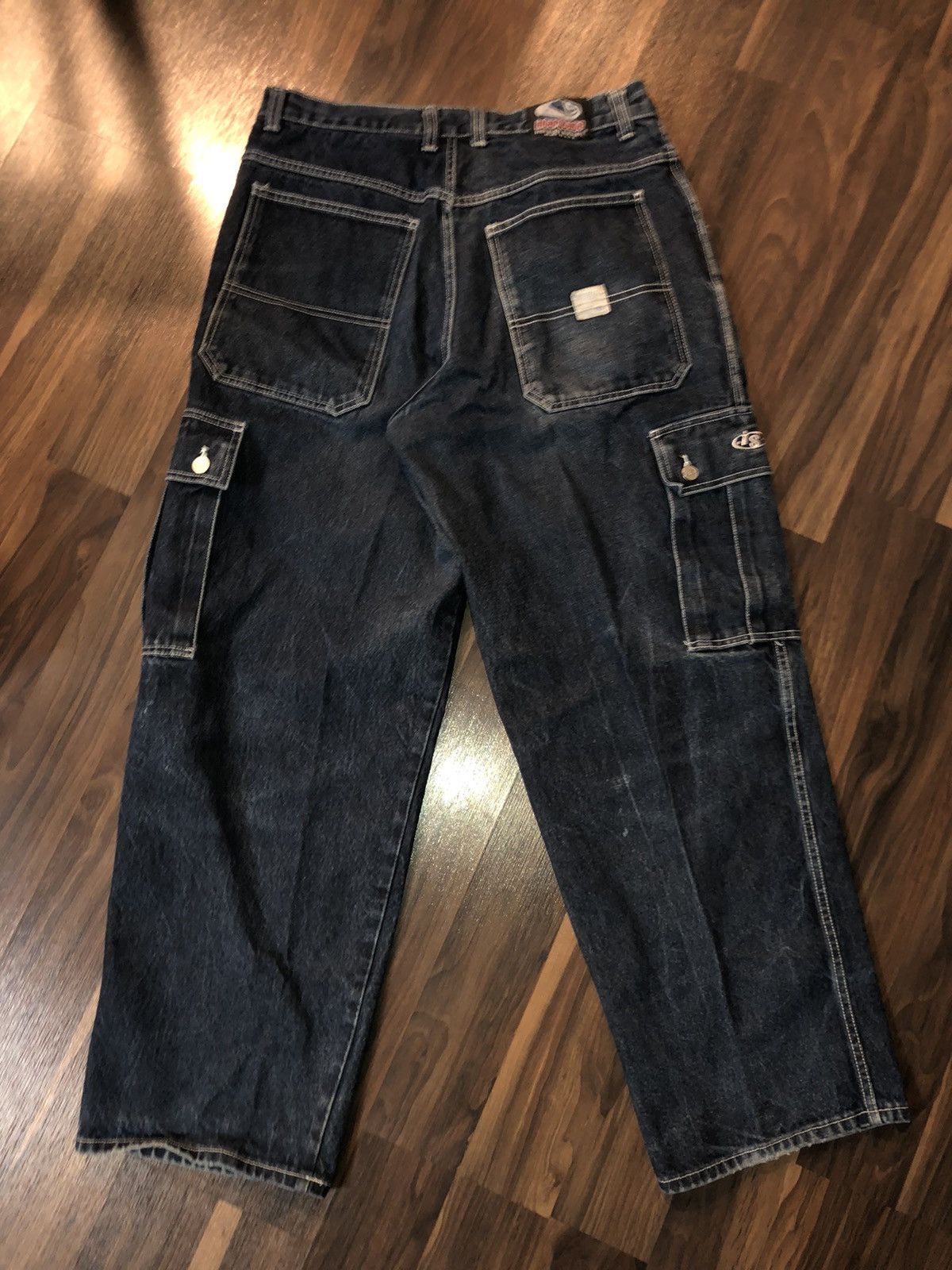 Vintage Vtg Y2K INTERSTATE iS Freestyle Clothing Cargo Pocket Jeans ...