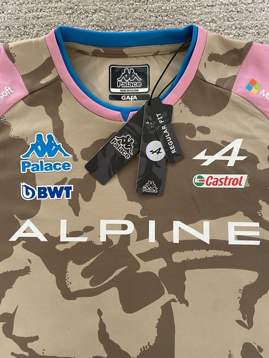 Palace Palace x Alpine F1 team kit jersey collaboration | Grailed