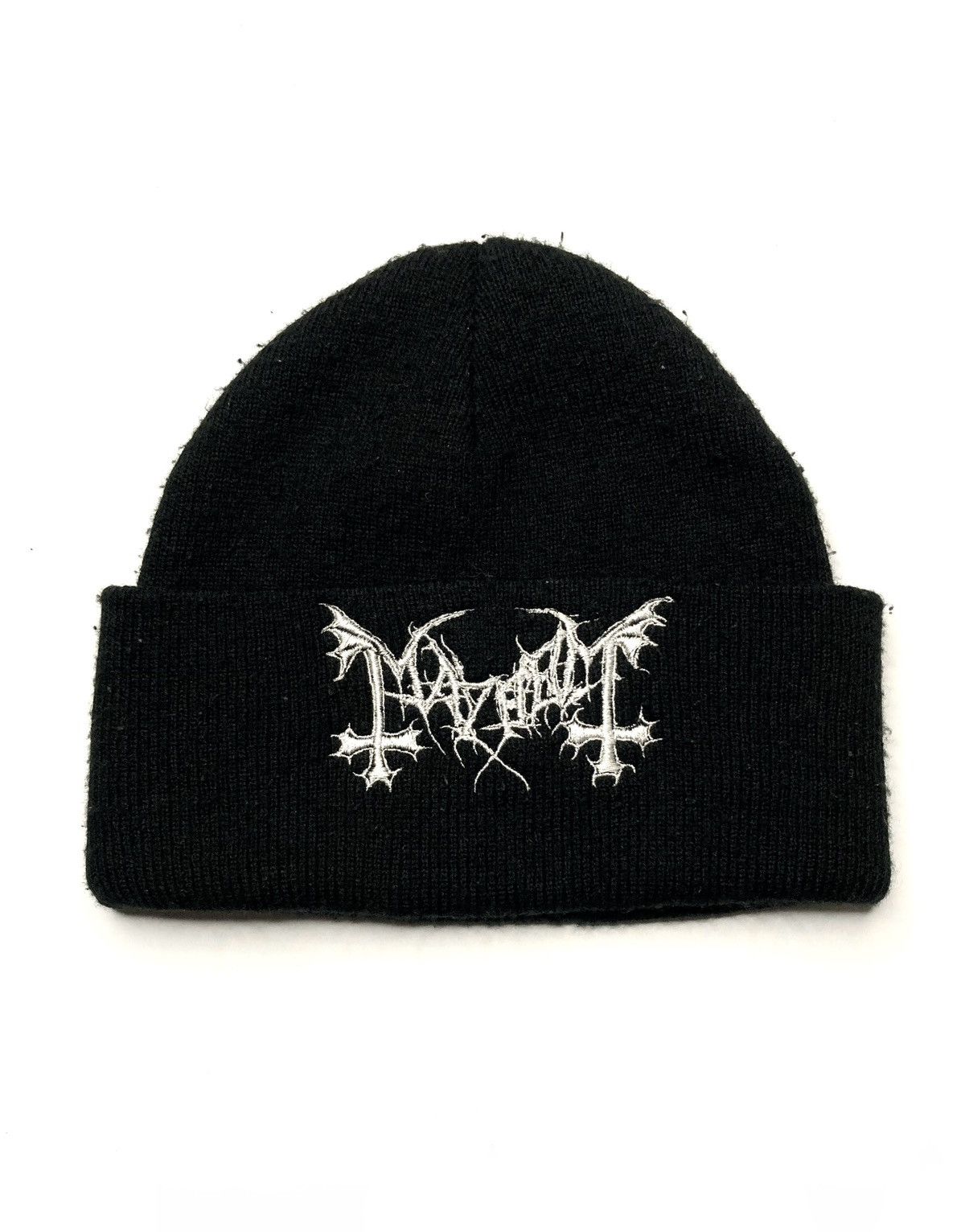 Rock Band × Vintage Mayhem Vintage Black Hat | Grailed