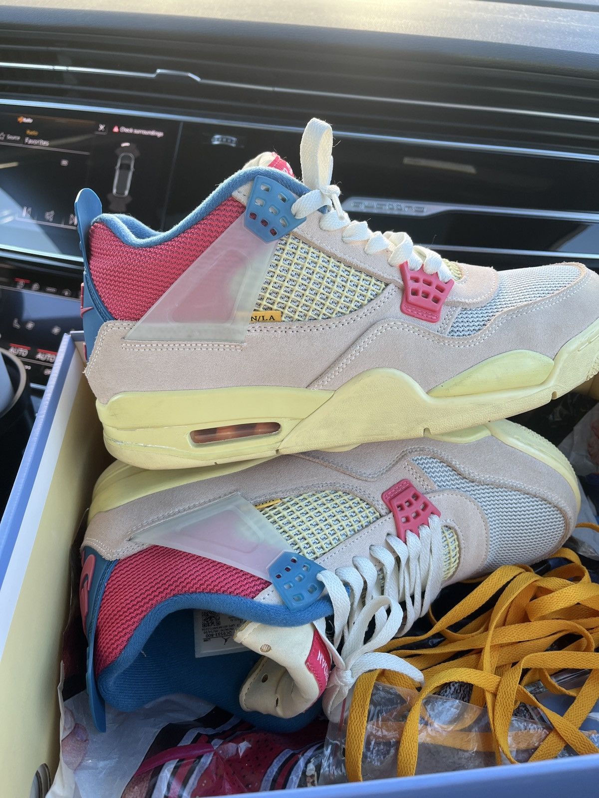 Jordan Brand × Union La Jordan 4 Union Guava Ice | Grailed