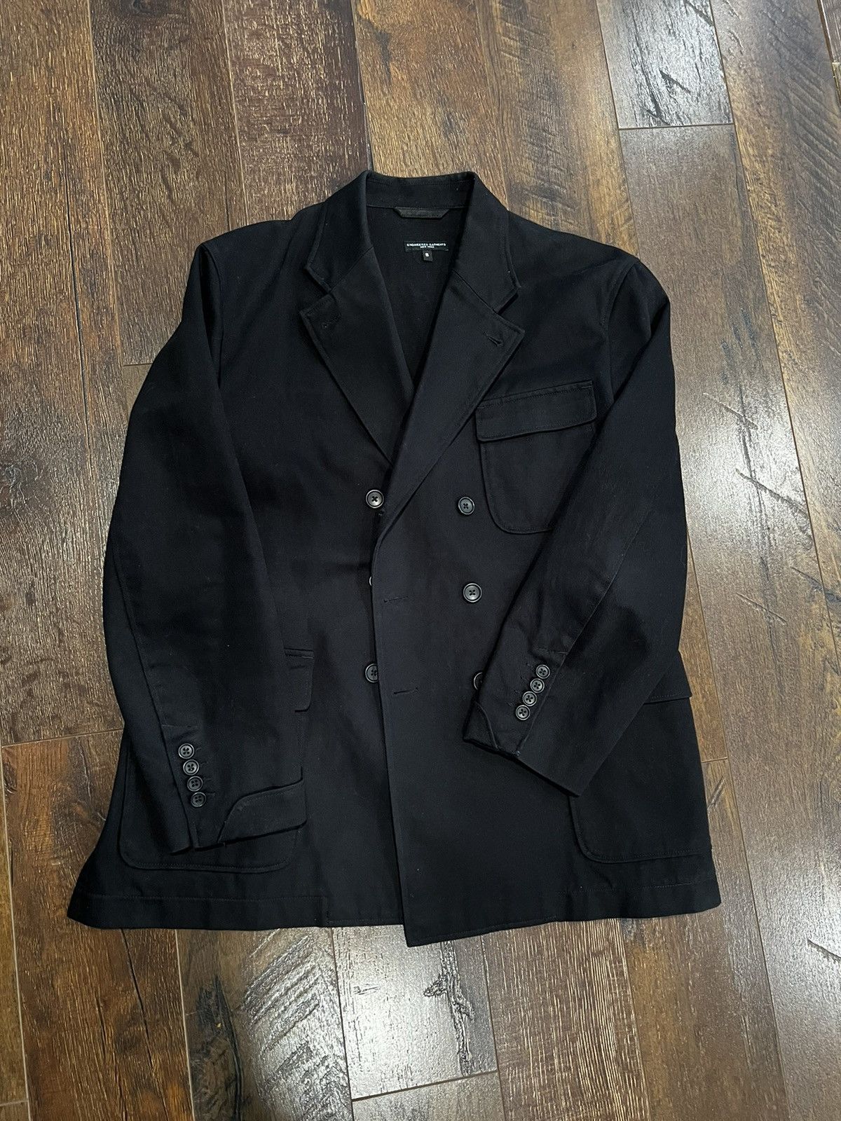 Engineered Garments Engineered Garments Reefer Jacket - heavy twill ...