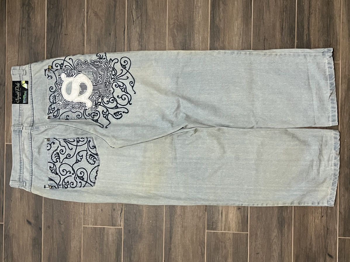 Affliction × Southpole Rare Crazy Southpole Y2K Jeans Baggy Rap Skate ...