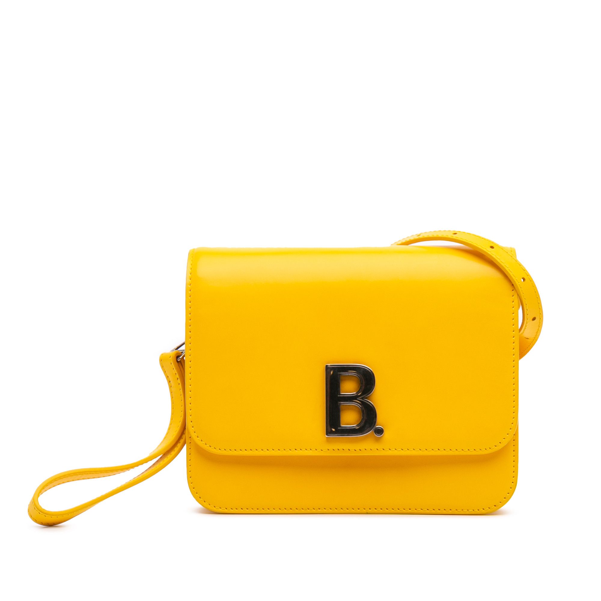 Balenciaga Balenciaga Small Shiny Box Calfskin B Flap | Grailed