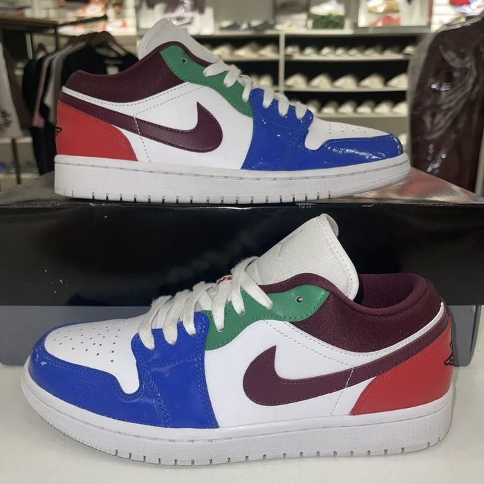 Jordan Brand Wmns Air Jordan 1 Low ‘Multi-Color’ - LIGHTLY WORN NO BOX ...