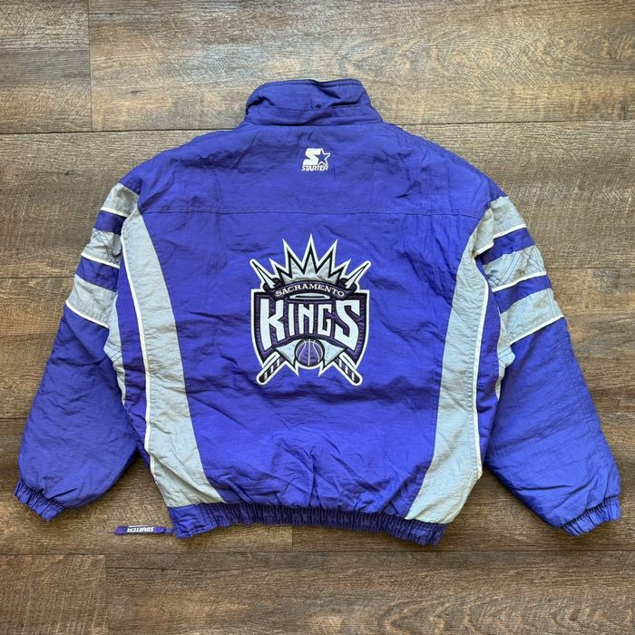 Vintage Vintage Mens S/M Sacremento Kings x Starter Jacket | Grailed