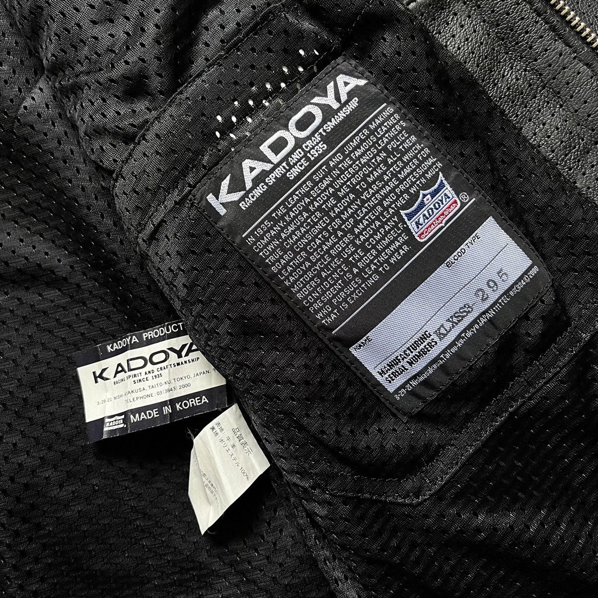 Japanese Brand × Kadoya Kadoya Black Horse Star Leather Jacket | Grailed