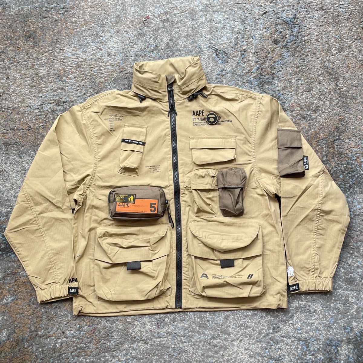 Aape Aape By A Bathing Ape Utility Jacket | Grailed