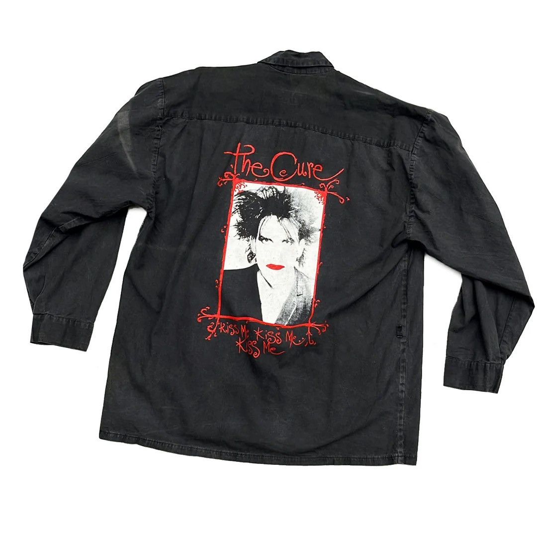 Band Tees × The Cure × Vintage The Cure 1990 90s Kiss Me Vintage Robert ...
