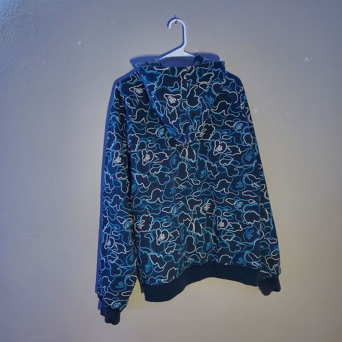 Bape Neon Camo Reversible Hoodie | Grailed