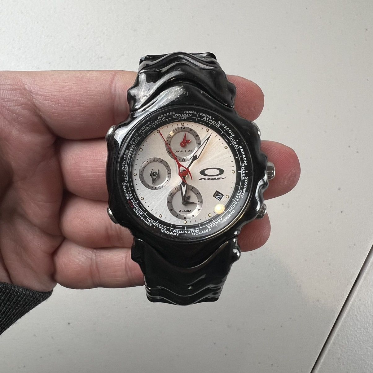 Oakley × Vintage Vintage Oakley GMT World Time Watch | Grailed