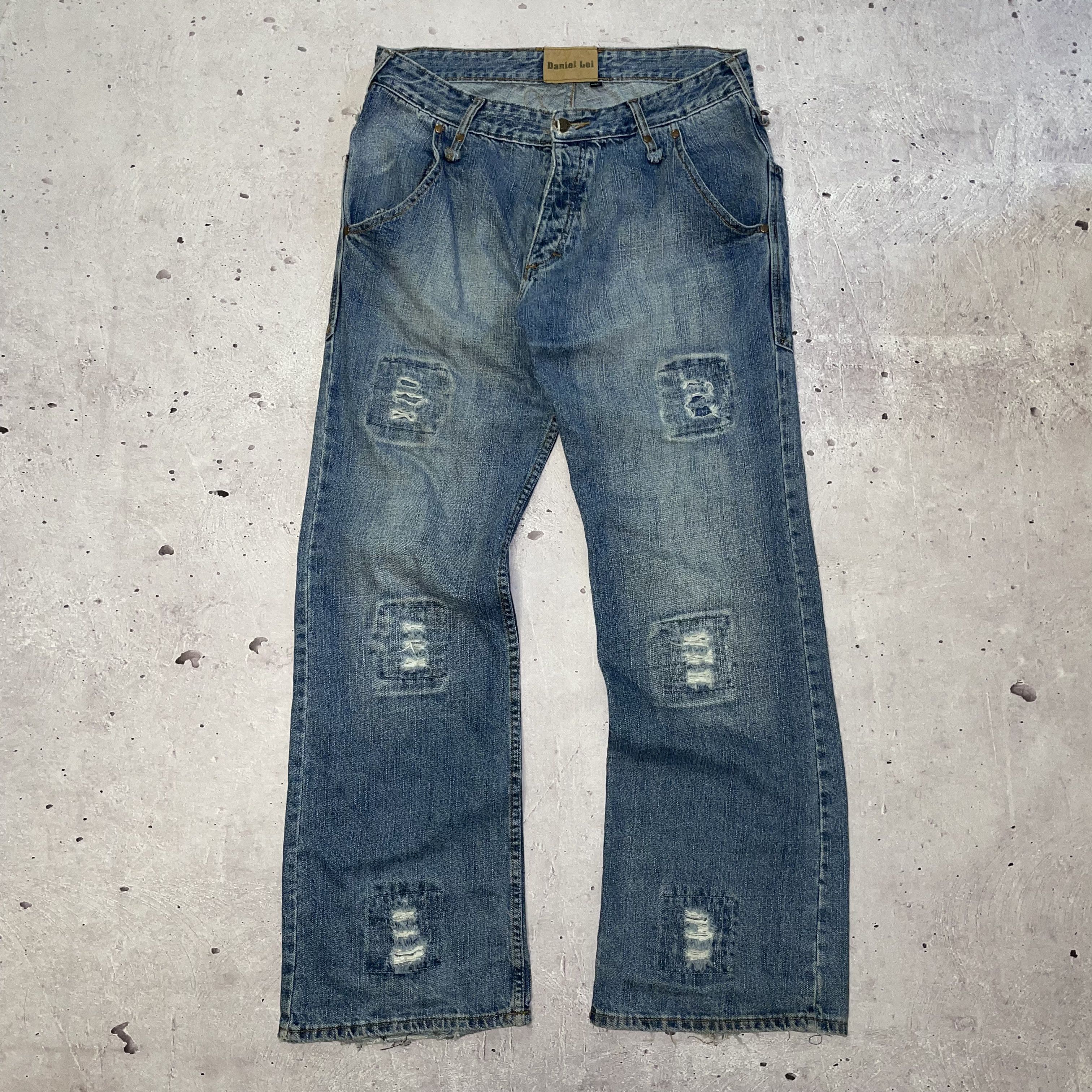 Avant Garde × Distressed Denim × Vintage Daniel Lei Distressed Vintage ...