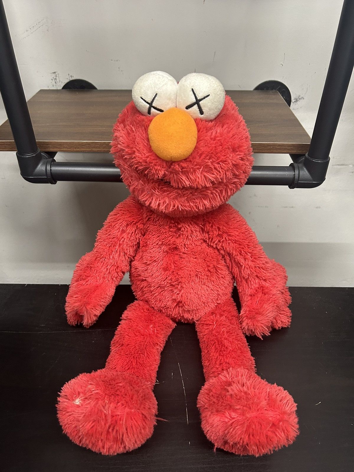 Kaws KAWS SESAME STREET ELMO PLUSH | Grailed