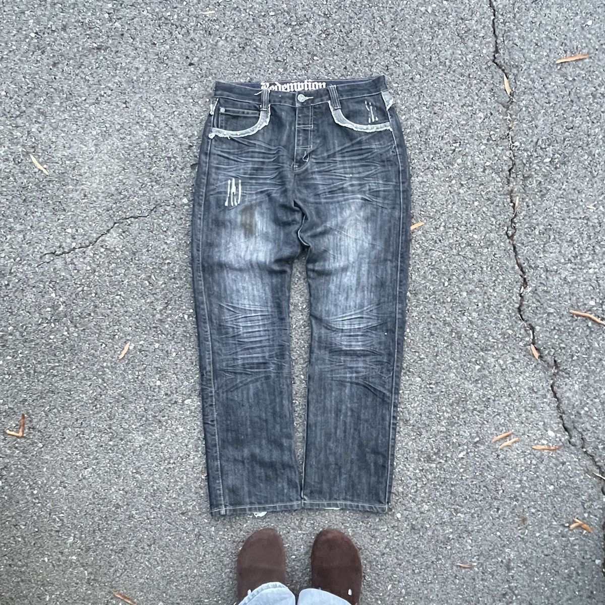 Streetwear × Vintage vintage y2k jeans | Grailed