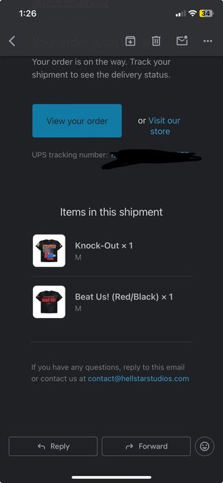 HELLSTAR Hellstar Black Knock Out T-Shirt Size Medium (IN HAND) | Grailed