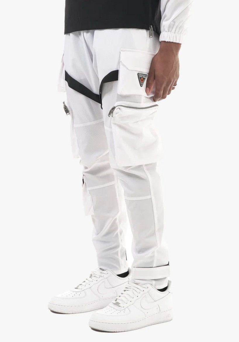 Streetwear × Vintage Large Progressive Life Code White Tactical Cargo ...