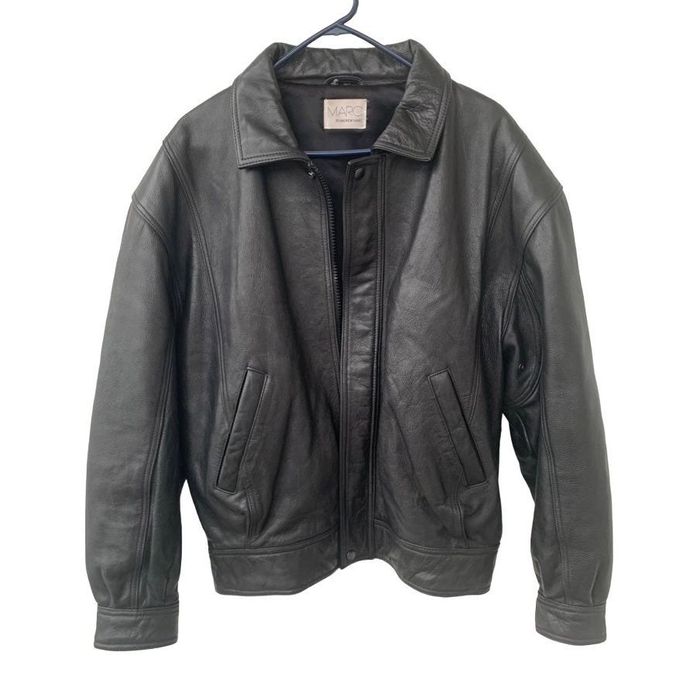 Andrew Marc Vintage ANDREW MARC Leather jacket size Large | Grailed