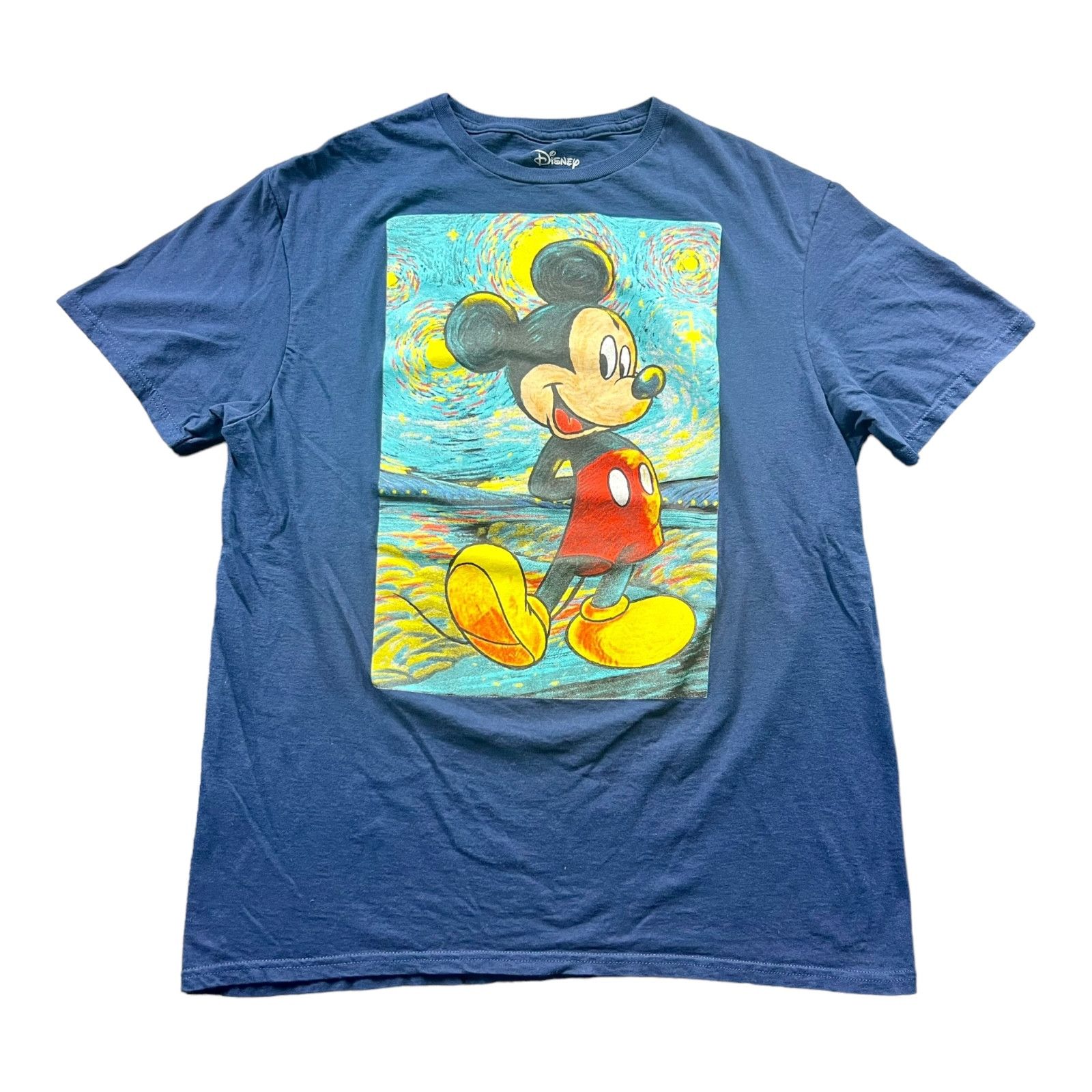 Mickey Mouse Disney Mickey Mouse Van Gogh Painting T-Shirt | Grailed