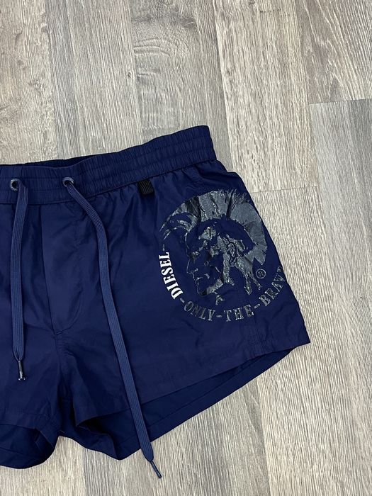 Diesel Luxury Man’s Diesel Swimming Shorts Big Print Logo Y2K | Grailed