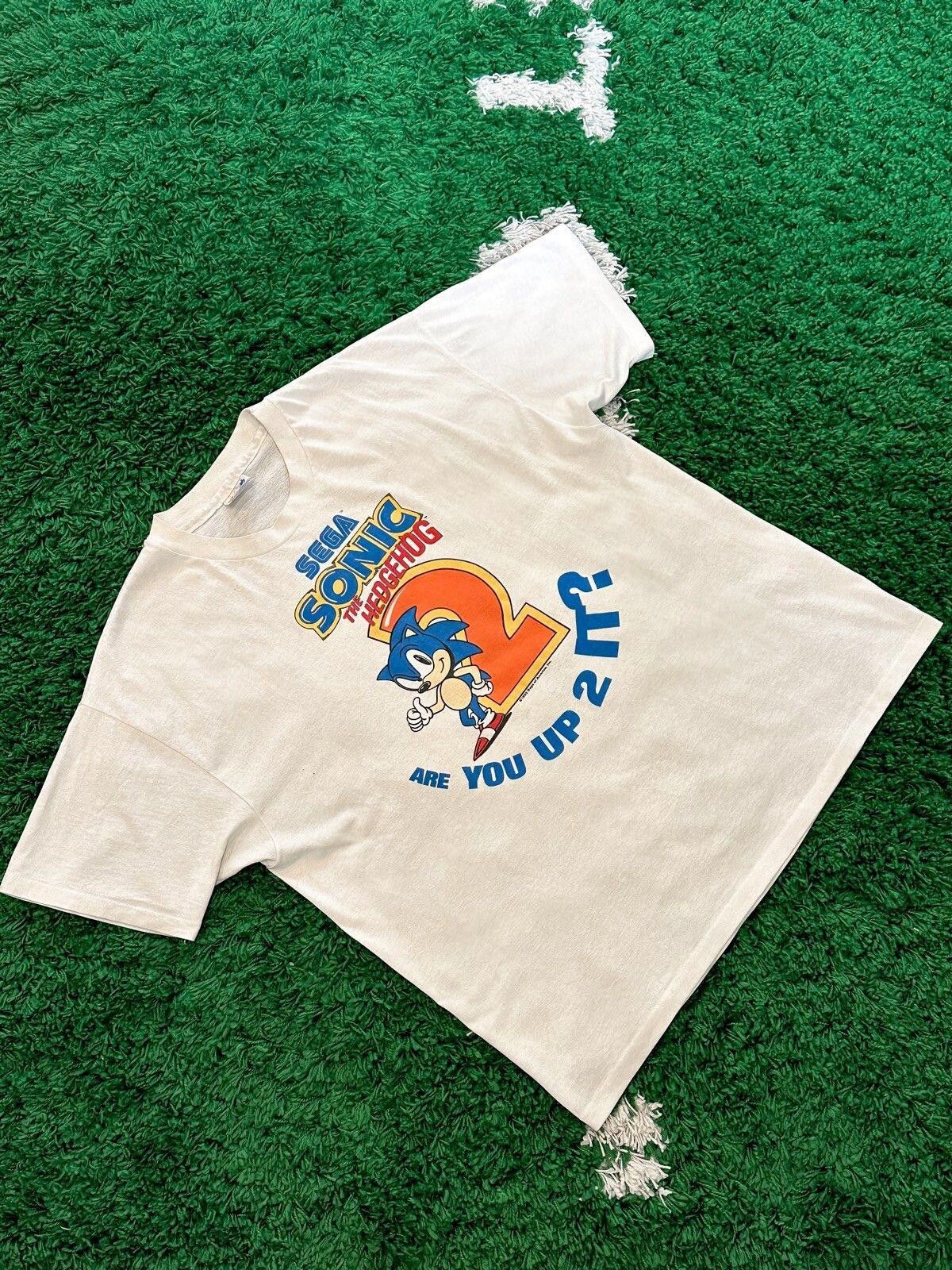 Designer 1992 Vintage Sonic the Hedgehog Sega Tee | Grailed