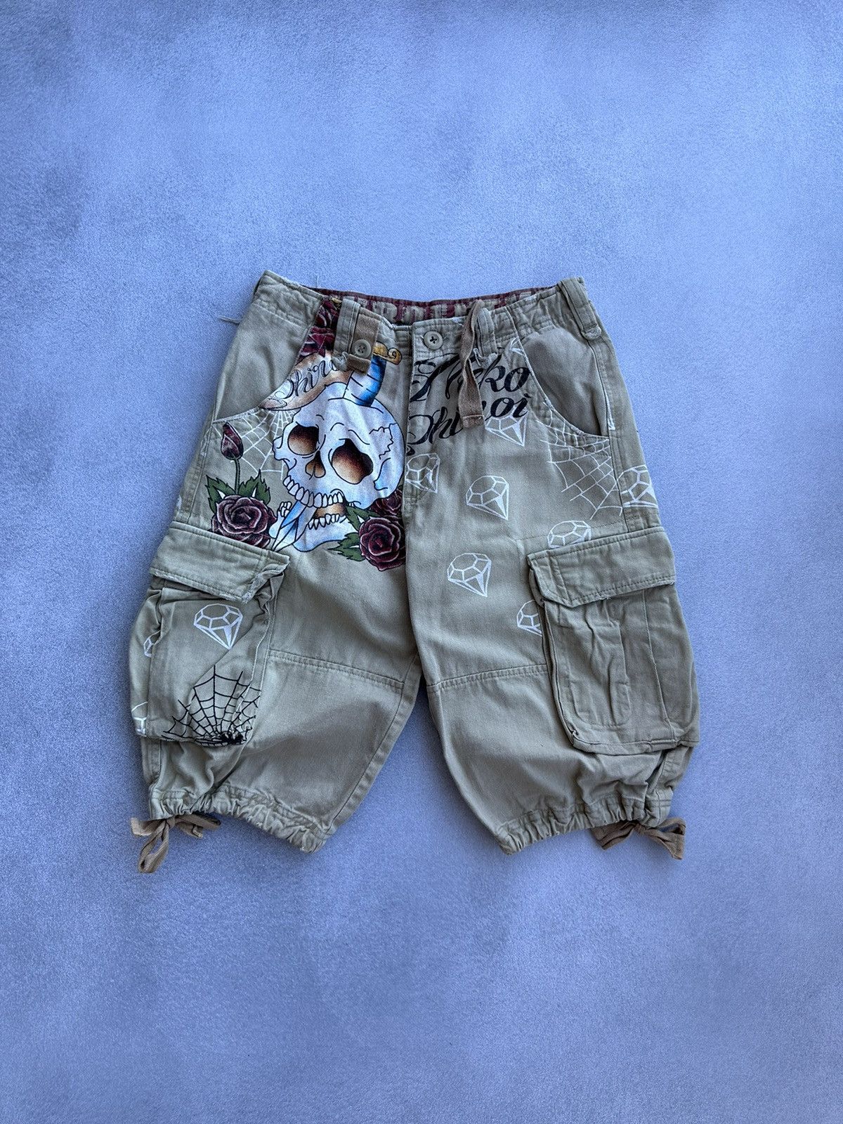 Japanese Brand × Streetwear × Vintage Vintage Shiroi Neko Ed Hardy ...