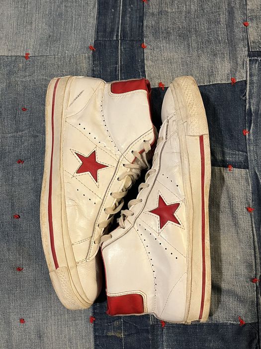 Vintage Vintage 1980s Converse one star high top sneaker | Grailed