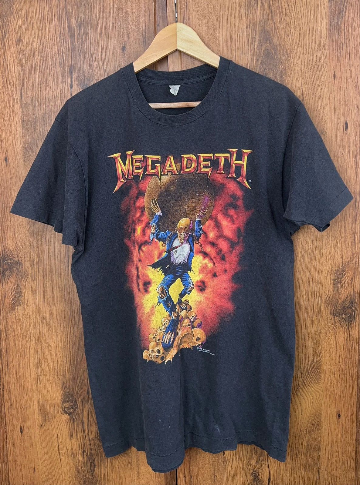 Band Tees × Megadeth × Vintage Vintage Megadeth 1991 Oxidation Of The ...