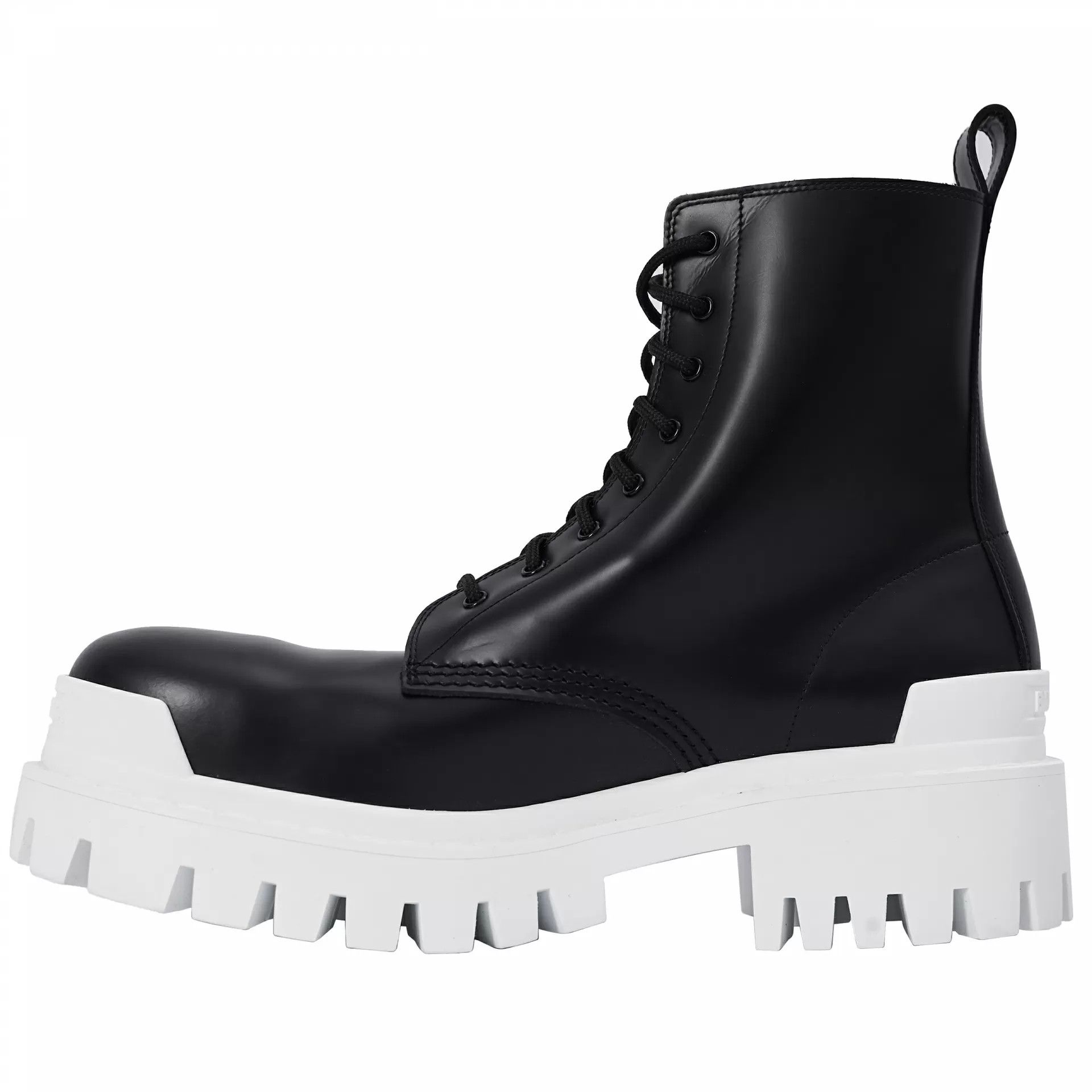 Balenciaga Balenciaga Strike Boots with white sole | Grailed