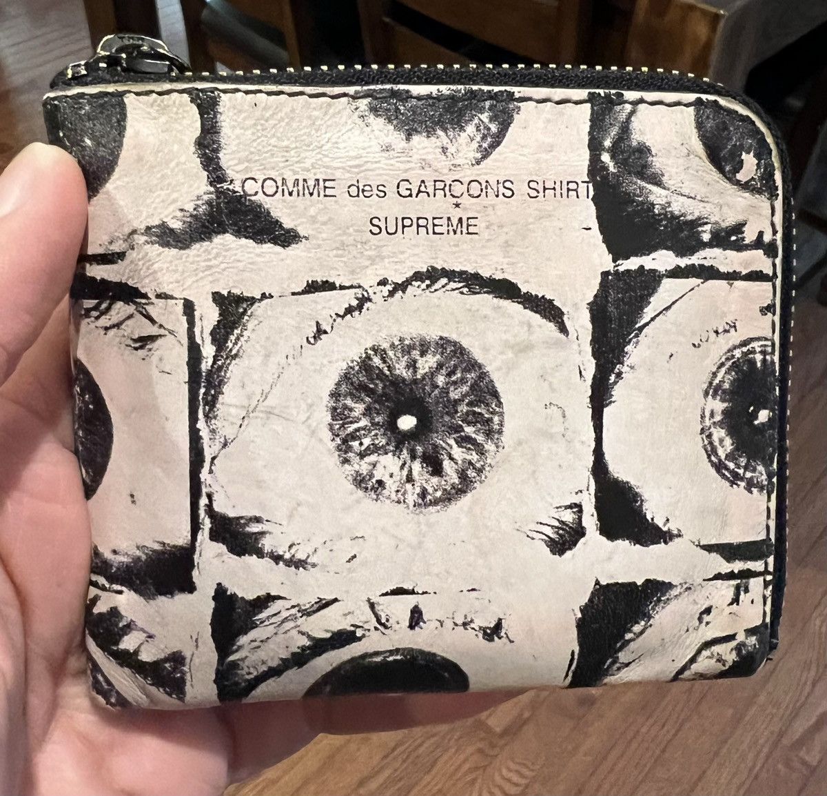 CDG CDG CDG × Comme des Garcons × Supreme Supreme x CDG Wallet RARE ...