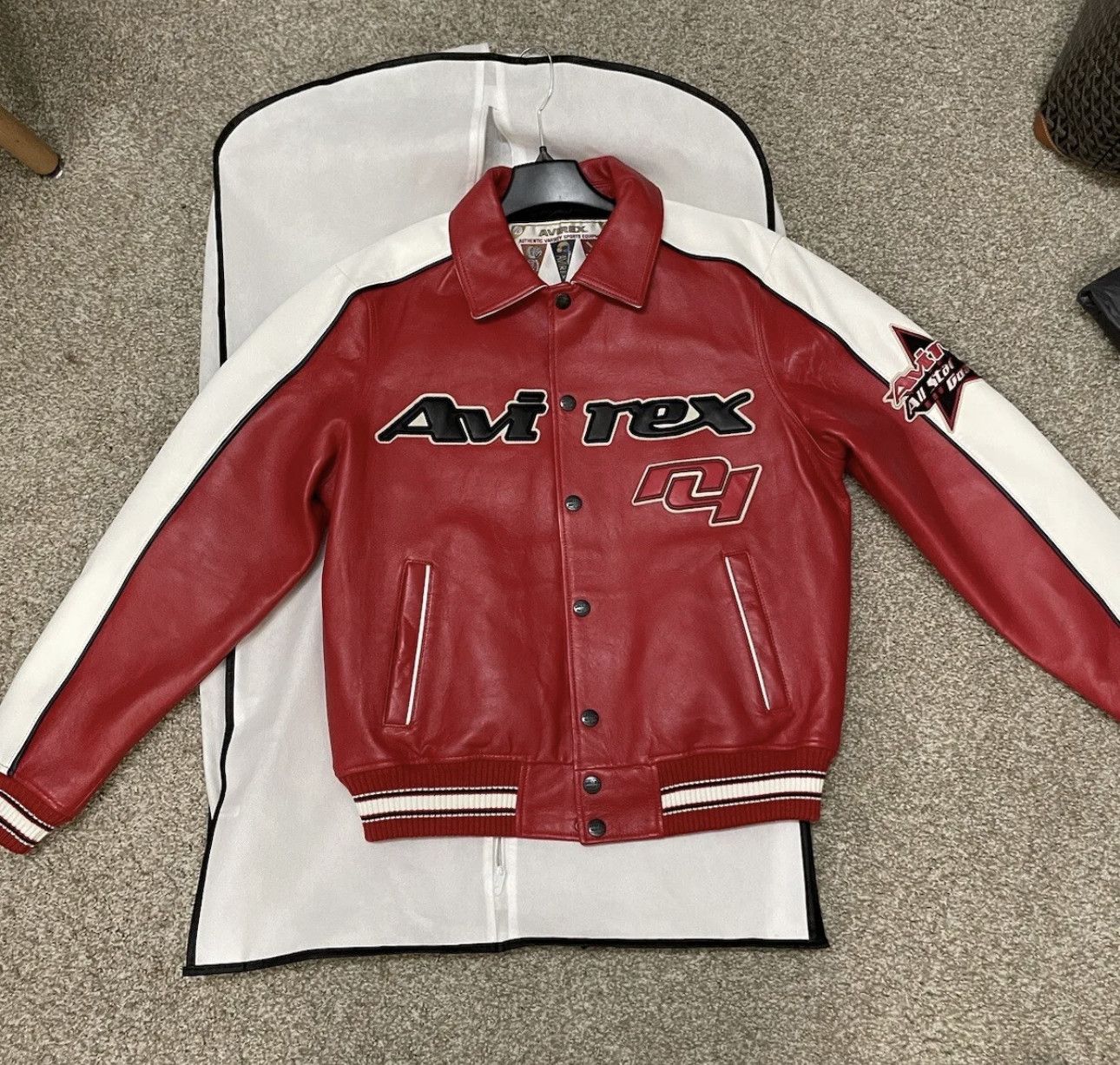 Avirex AVIREX ALL STAR EDITITON 1990’s NOTORIOUS BIG THROW BACK | Grailed