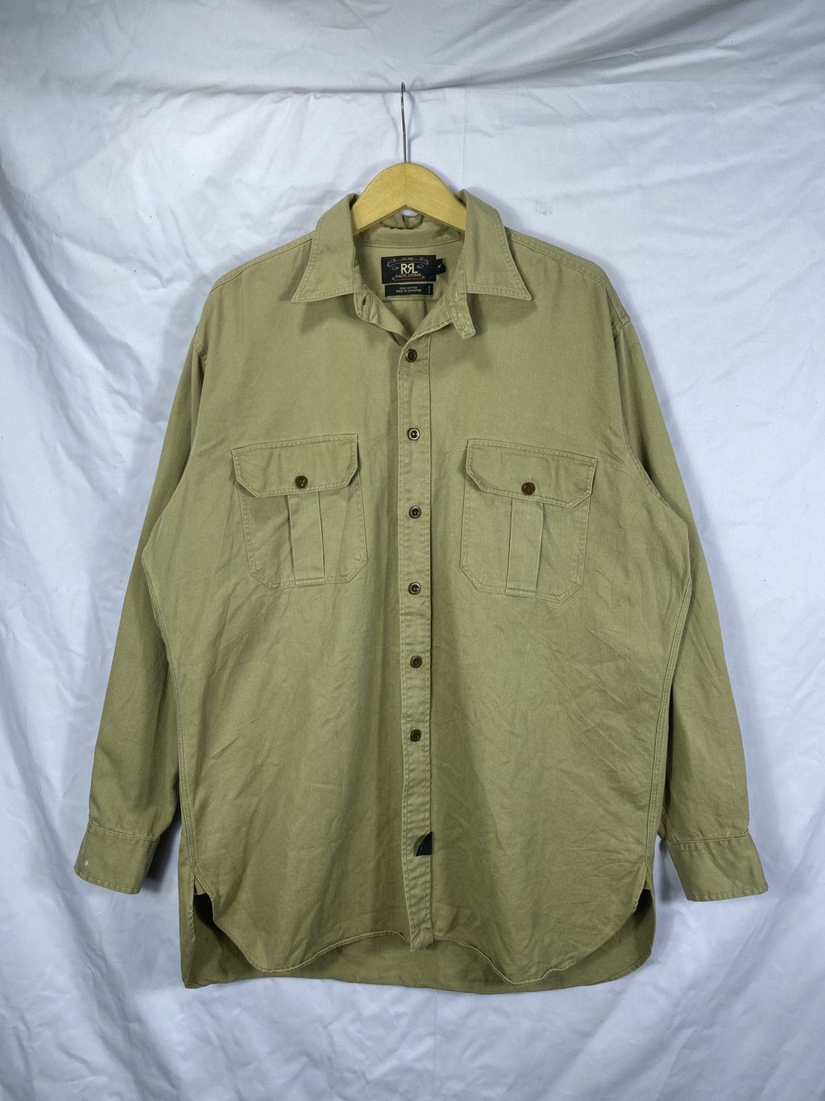 45rpm × Polo Ralph Lauren × RRL Ralph Lauren Rare Big Size RRL Double ...