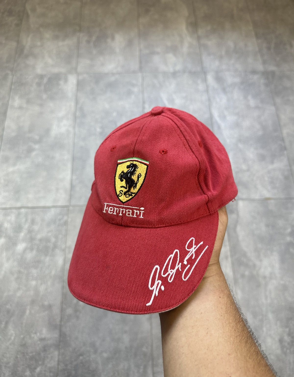 Ferrari × Formula 1 × Streetwear Men’s vintage Ferrari red cap formula ...