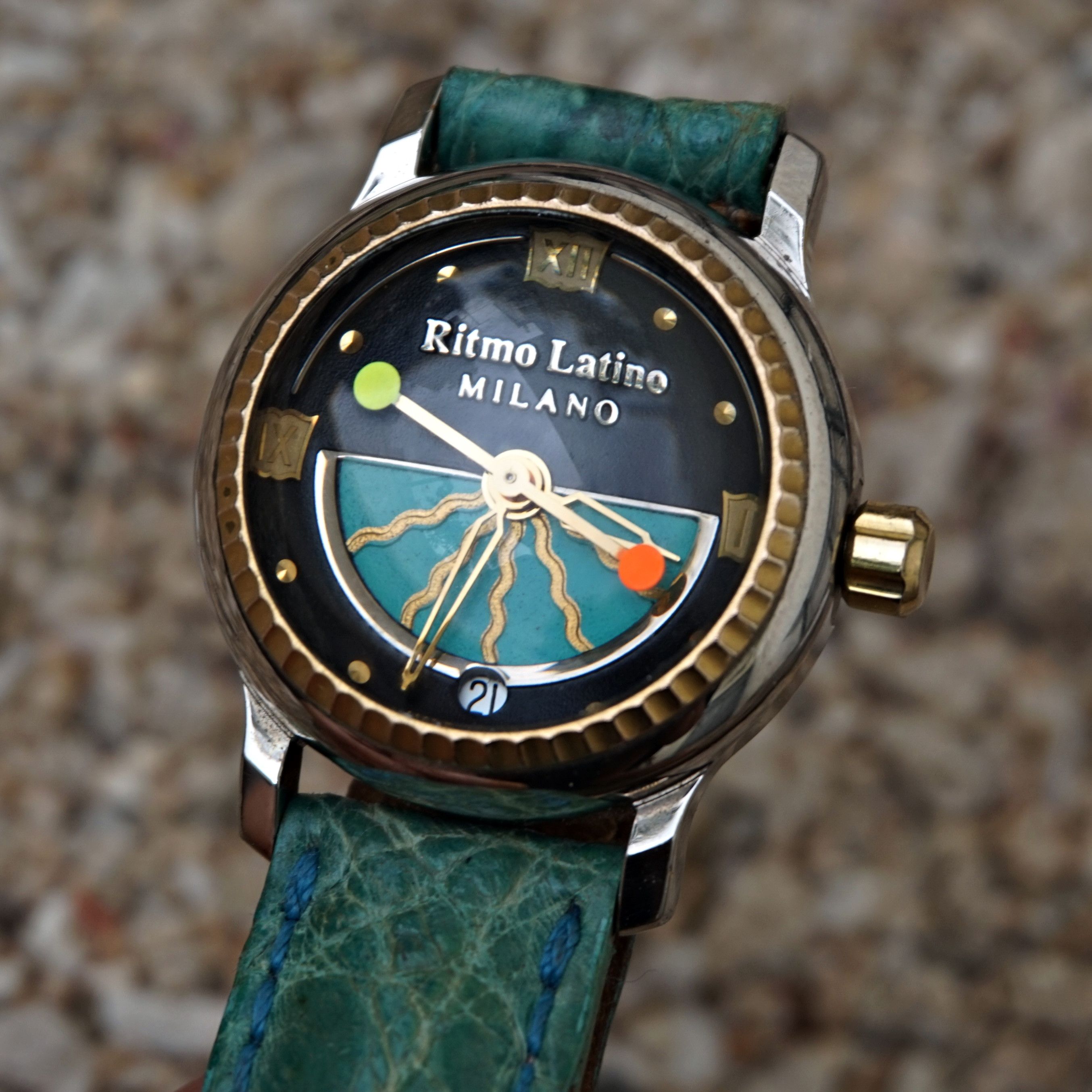 Other rare! 90s Ritmo Latino dome watch Made in Italy | Grailed