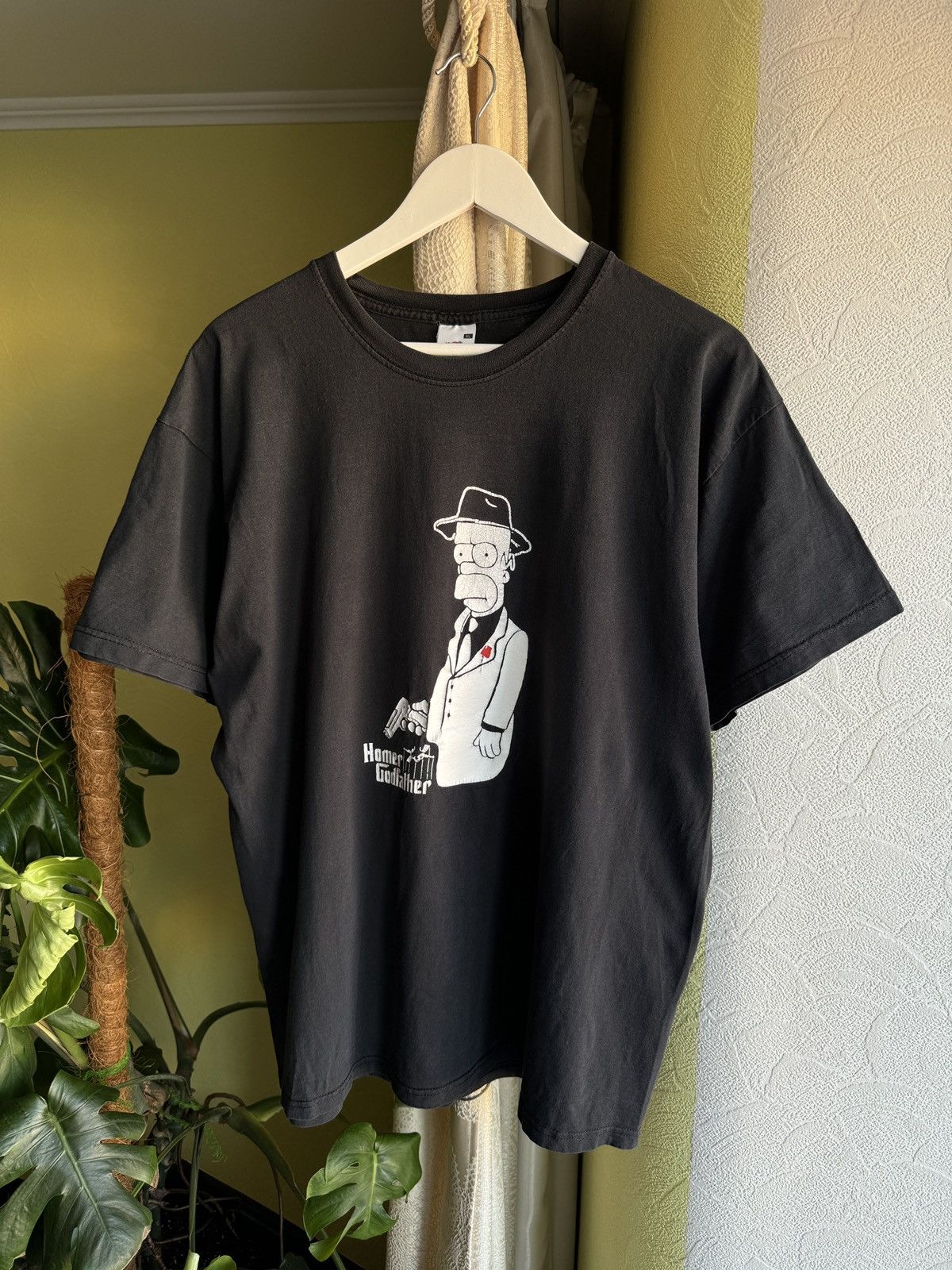 Movie × The God Father × The Simpsons Vintage Homer Simpson Godfather ...