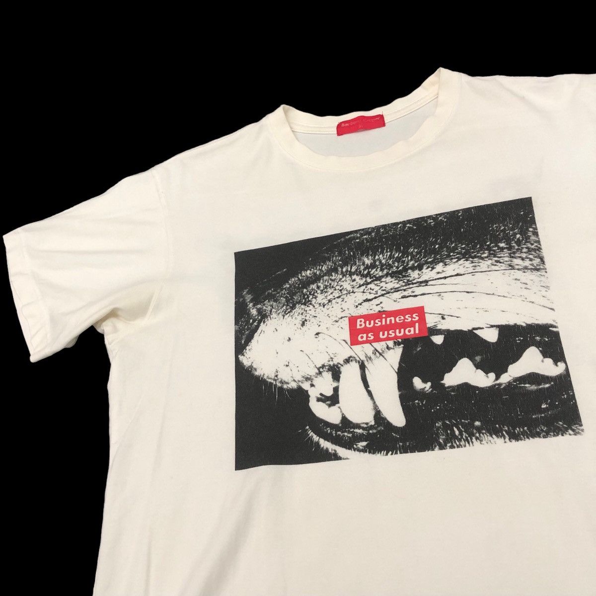 Uniqlo Barbara Kruger Business As Usual Artwork Tshirt | Grailed