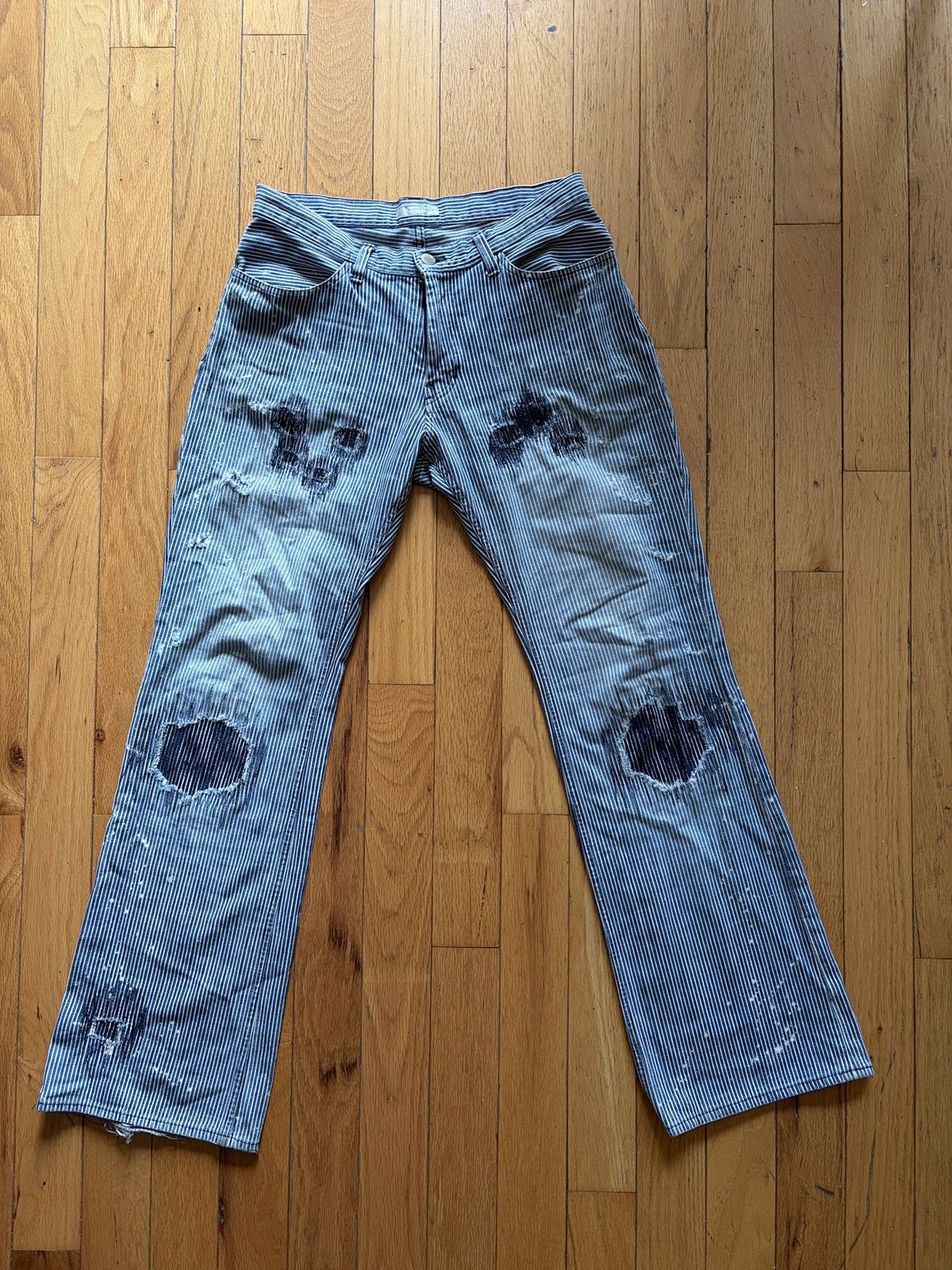 Number (N)ine NUMBER NINE 2001 AW HICKORY DENIM | Grailed