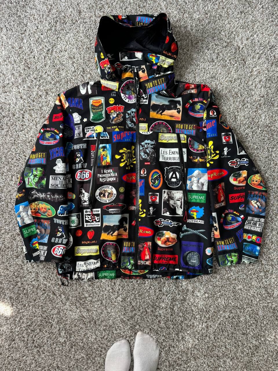 Supreme Supreme Gore-Tex Stickers Shell Jacket | Grailed