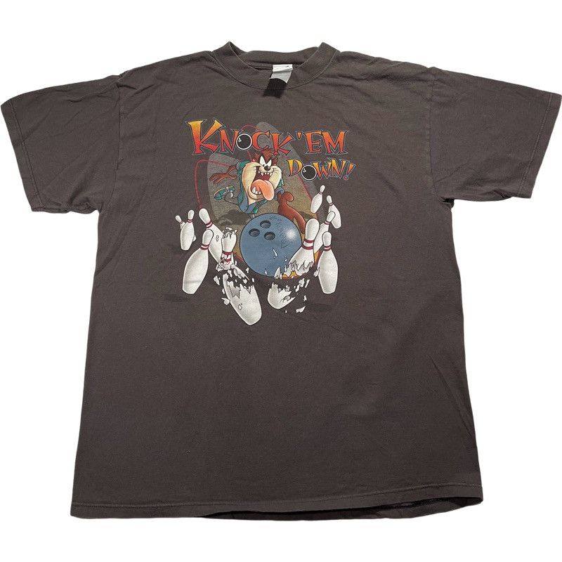Vintage Vintage Looney Tunes Taz Bowling Shirt | Grailed