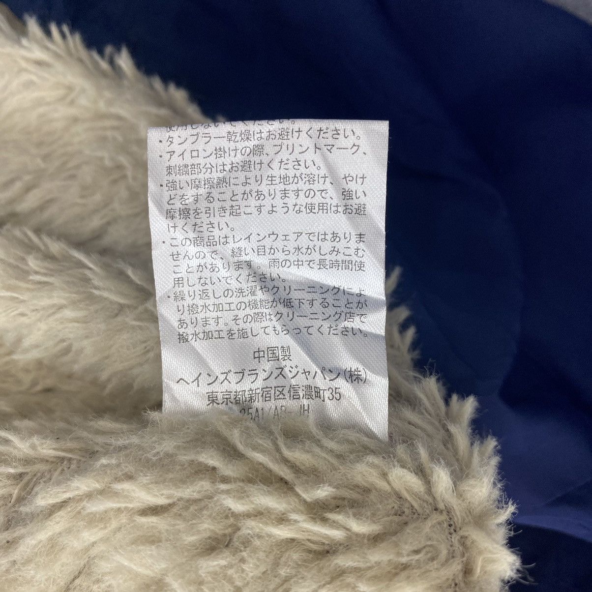 Champion CHAMPION USA Deep Pile Sherpa Inside Windbreaker Coach Navy ...