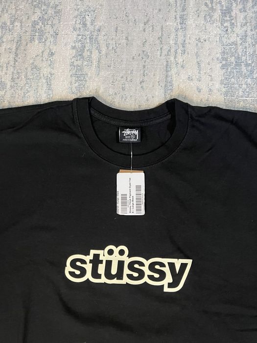 Stussy Stussy Logo Puff Print Pigment Dyed Shirt | Grailed