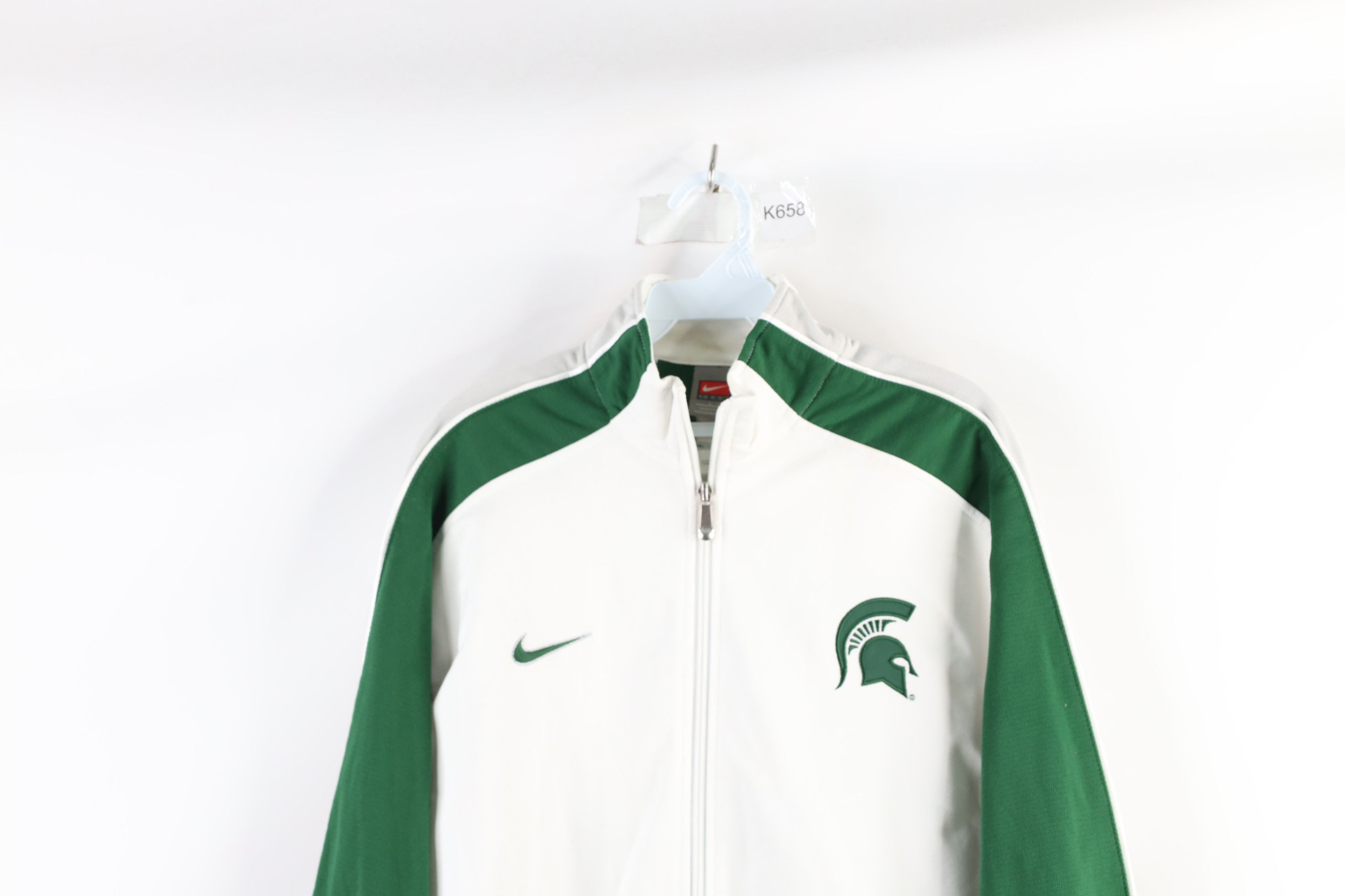 Nike Vintage Nike Michigan State University Basketball Jacket | Grailed