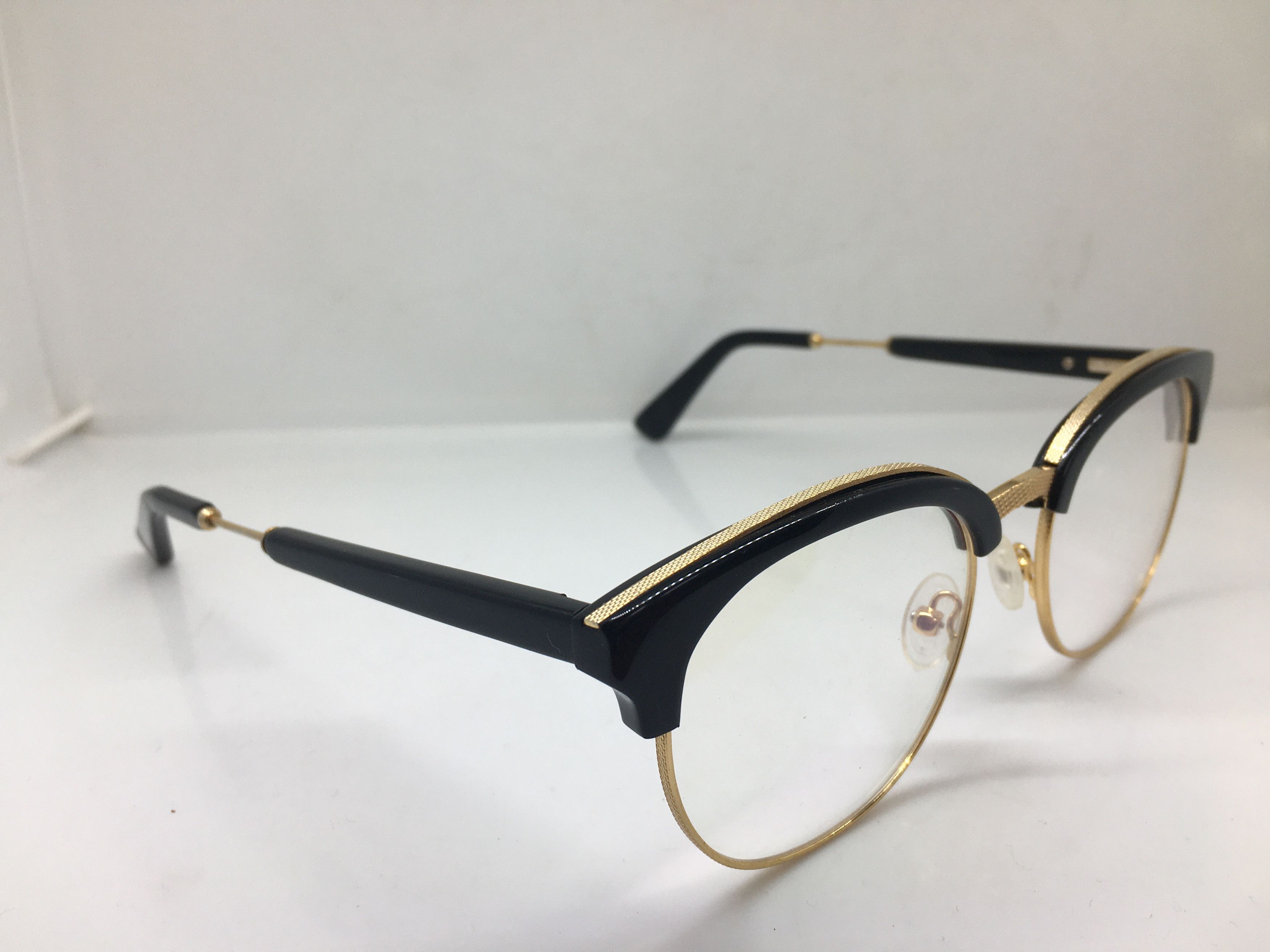 Other Mod Malcolm X Black Gold Eyeglasses Frame | Grailed