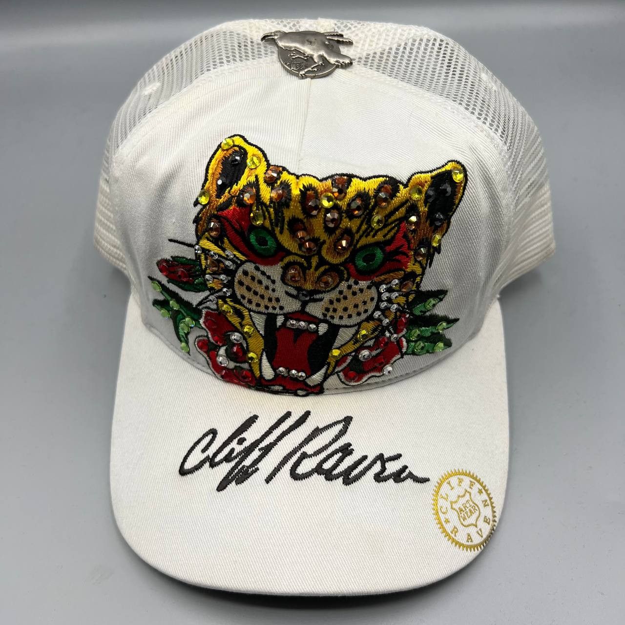 Ed Hardy Vintage Cliff Raven Hat Japanese tattoo Snap back Trucker ...