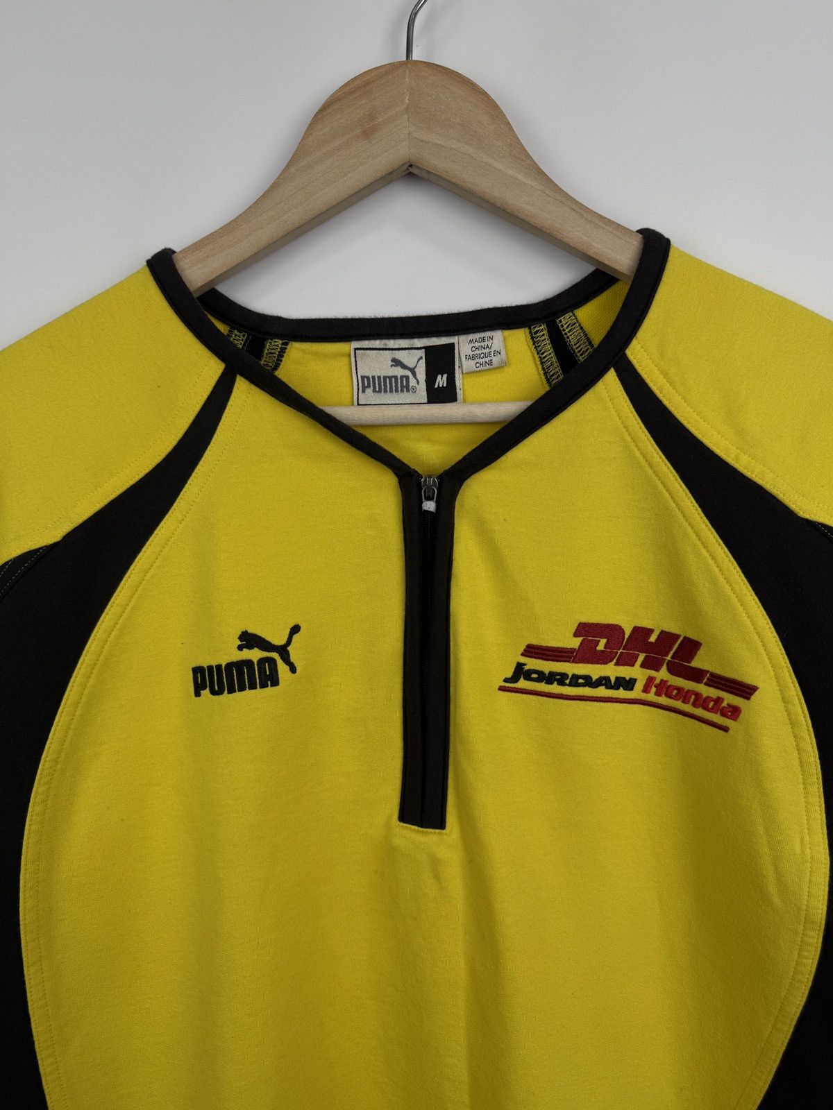 Puma 🇮🇪 Vintage 90s Jordan Honda F1 Team Puma DHL Deutsche Post | Grailed