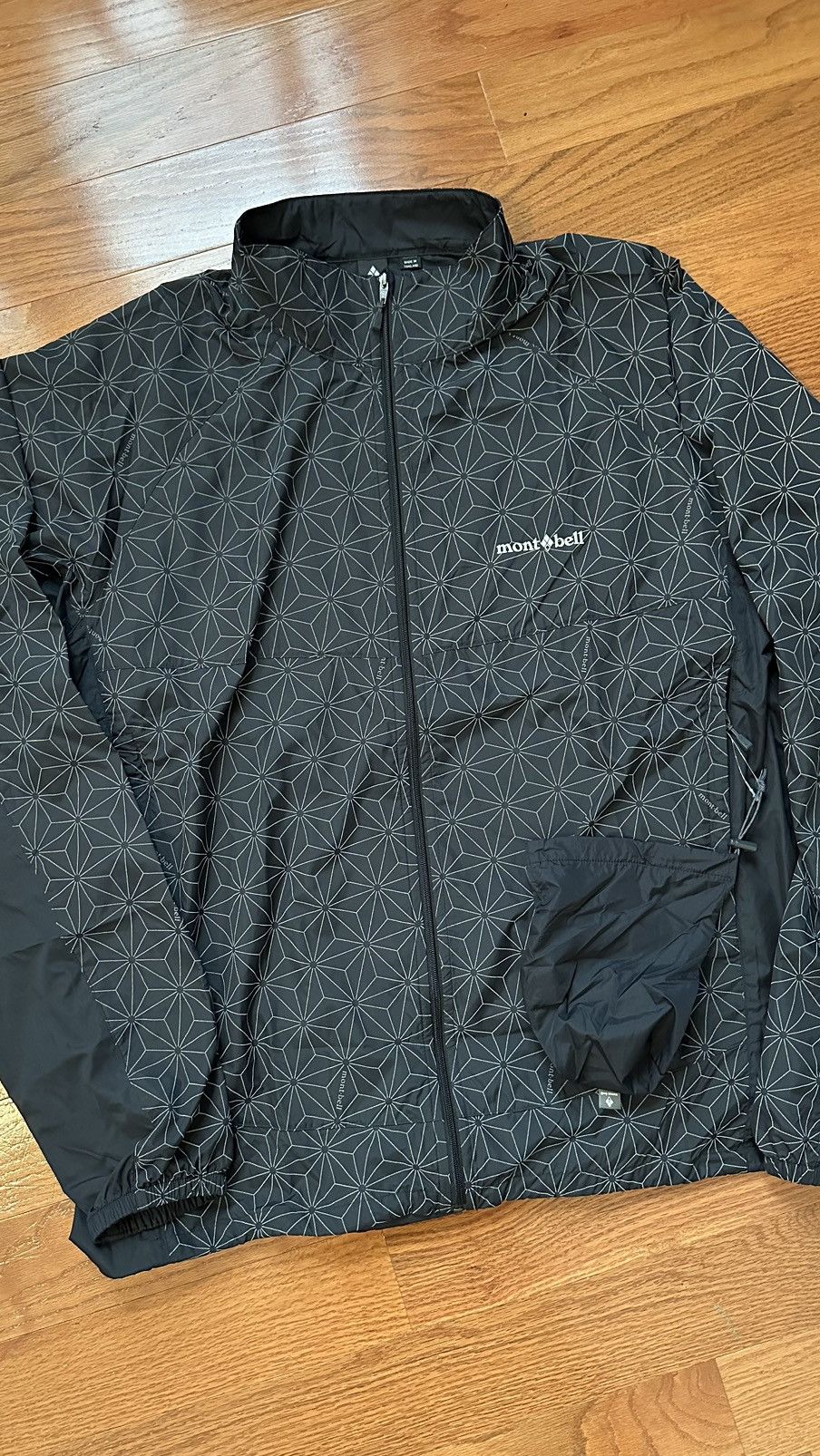 Montbell Reflective Wind Jacket Track Hiking | Grailed