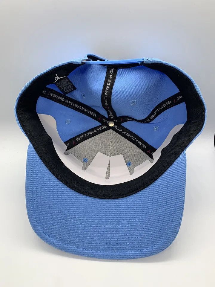 Jordan Brand Jordan Trophy Room Logo Blue Hat Snapback University Blue ...