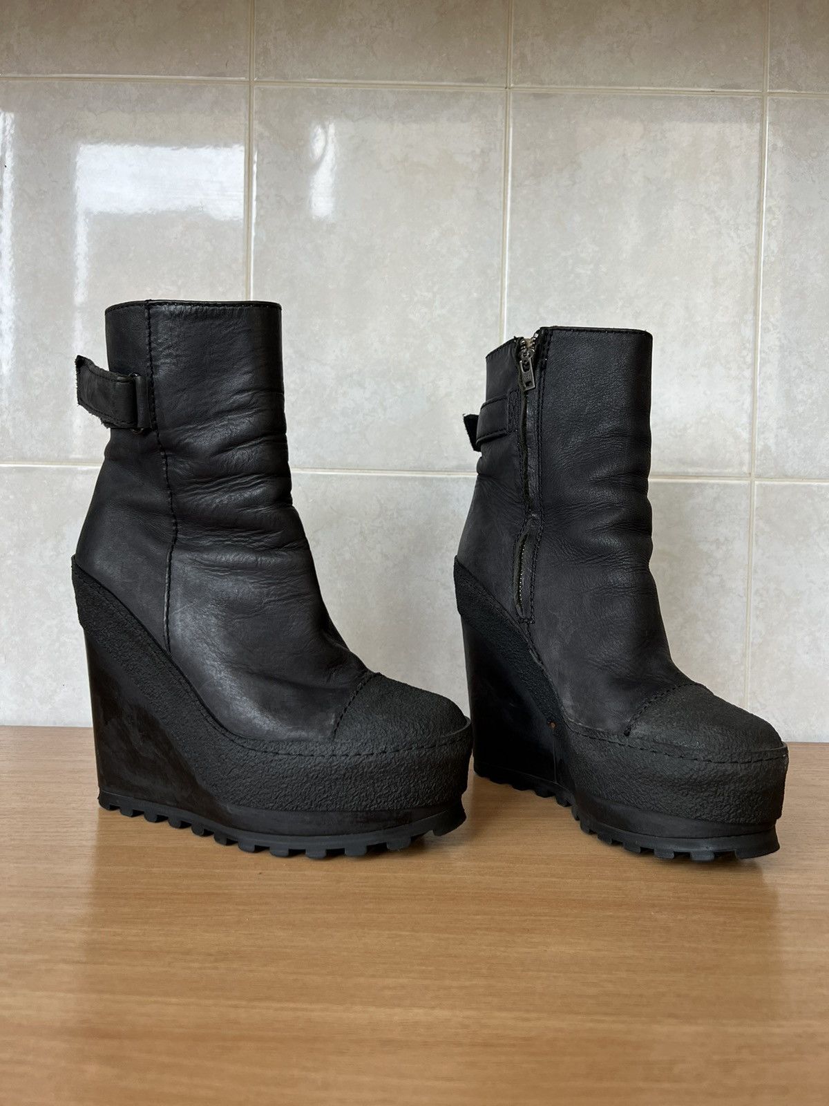 Acne Studios PLATFORM BOOTS | Grailed
