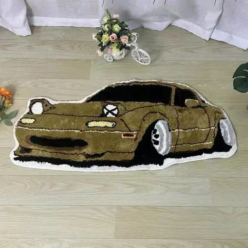 Carpet × Custom × Racing ⚡️Carpet Rug y2k rare race car drift jdm mazda ...