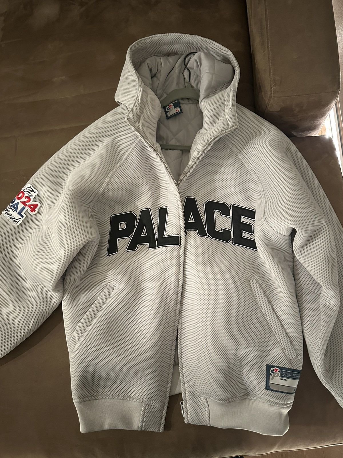 Palace Palace Mesher Jacket Arctic Grey | Grailed