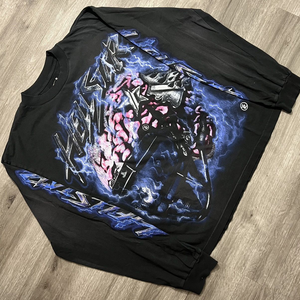 HELLSTAR Hellstar Brain Helmet Longsleeve | Grailed